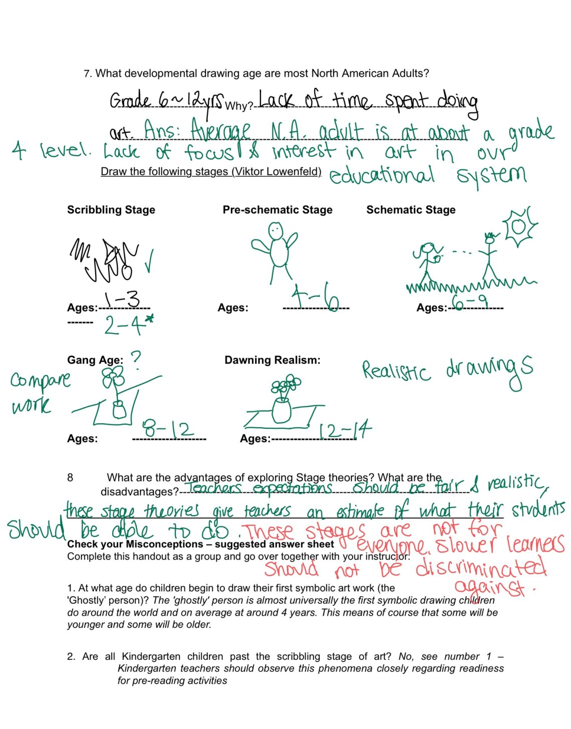 Child Development Handouts – Char's Teaching Tips