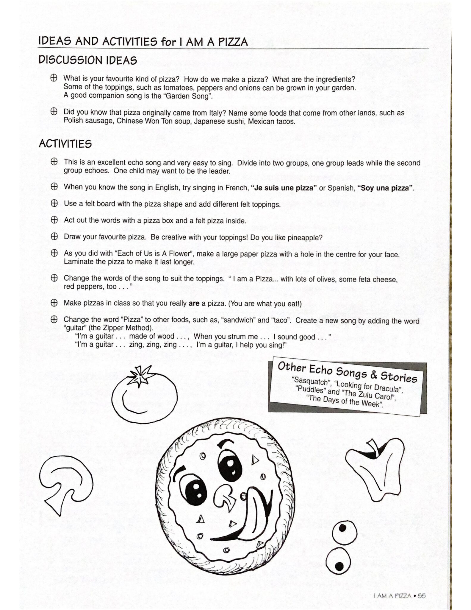 Blog #4 – Learning “I am a Pizza” by Charlotte Diamond – Char's ...